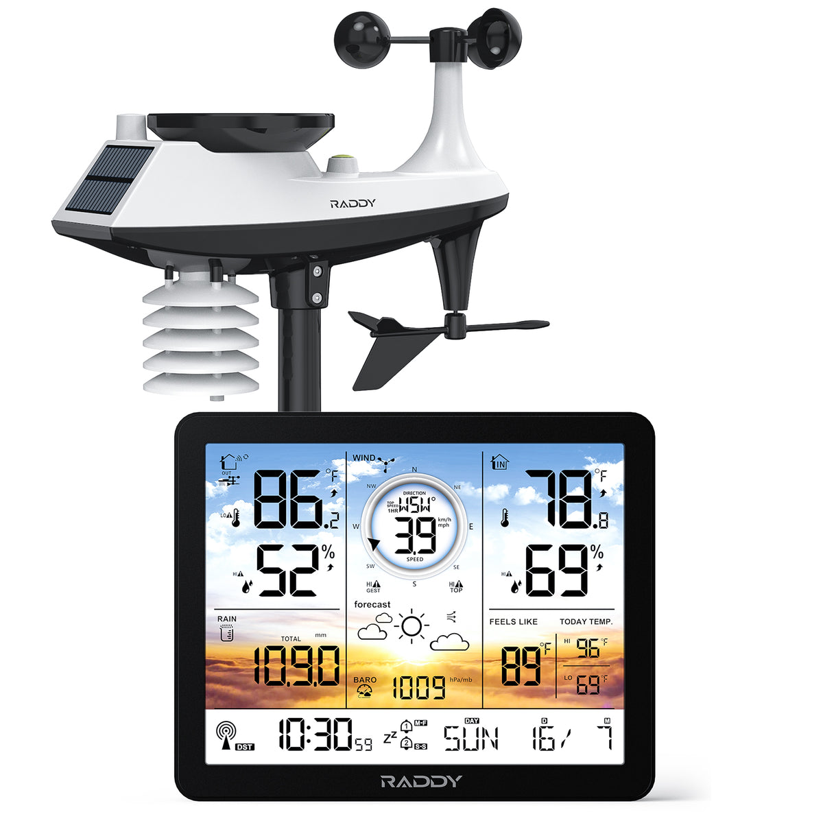 VP7/AG7 Professional Weather Station – Raddy