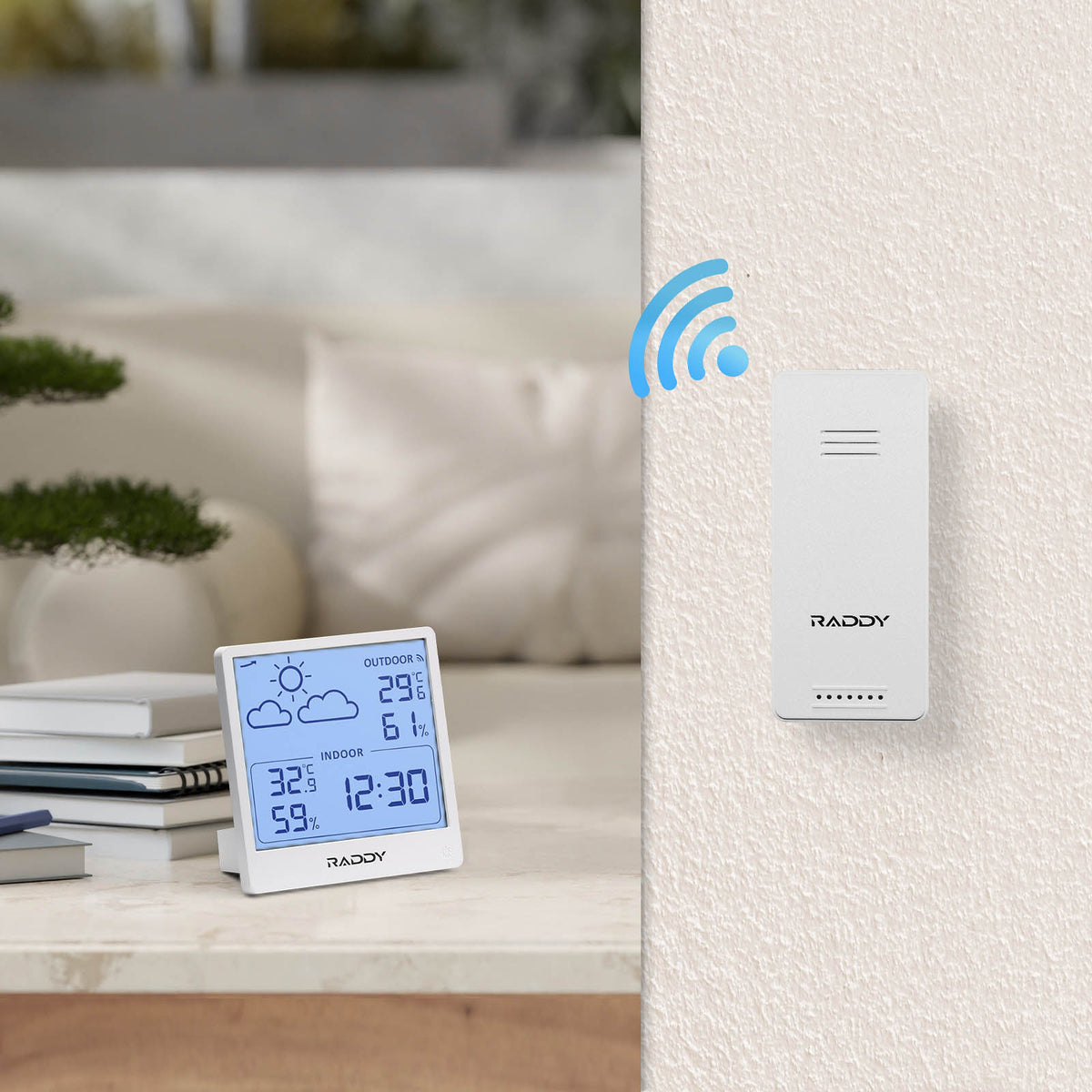R8 Wireless Remote Sensor For WF-50 Weather Station – Raddy